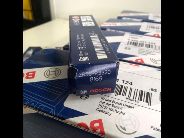 BOSCH イグニッションコイル 0986221124+BOSCH ダブルプラチナ スパークプラグ ZR5SPP3320 | 新古品 ...