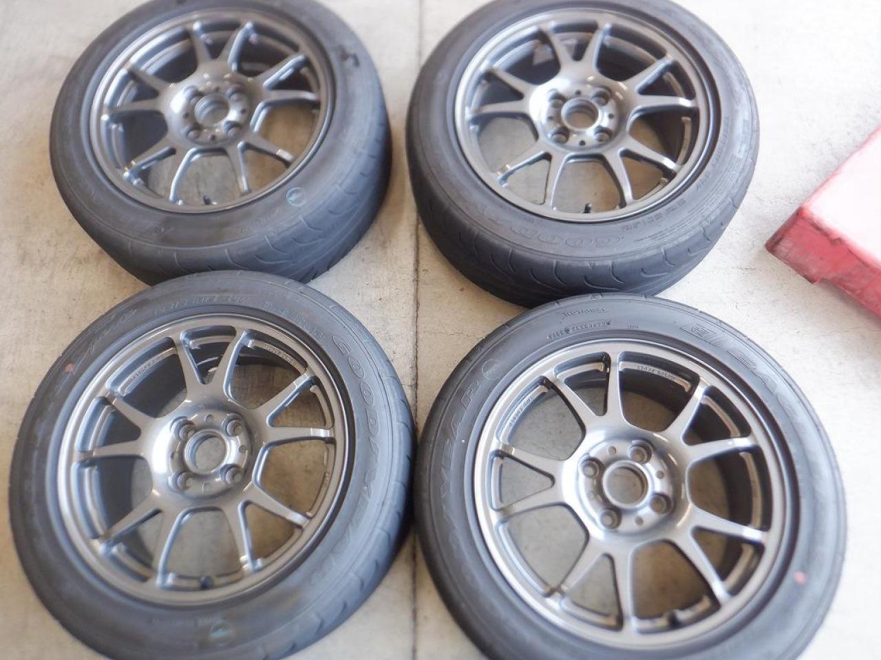 2TWS(ティーダブルエス) Motorsport(モータースポーツ) T66-F (4HOLE) + GOODYEAR(グッドイヤー ...