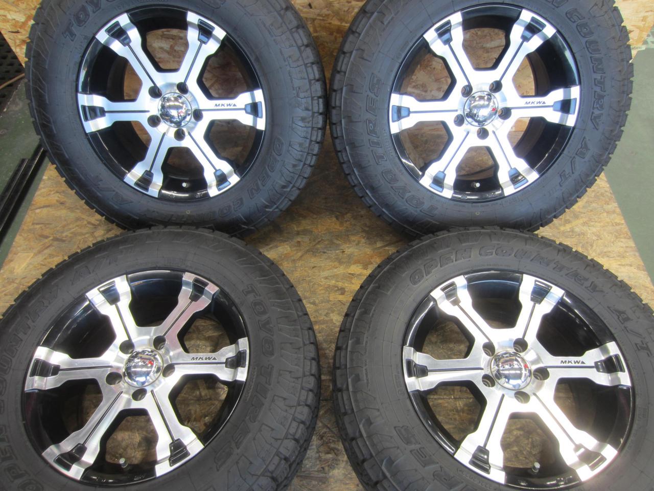 TRISTAR INTERNATIONAL(トライスターインターナショナル) MKW(エムケーダブリュー) MK-36 (16-18inch) + TOYO(トーヨー) OPEN ...