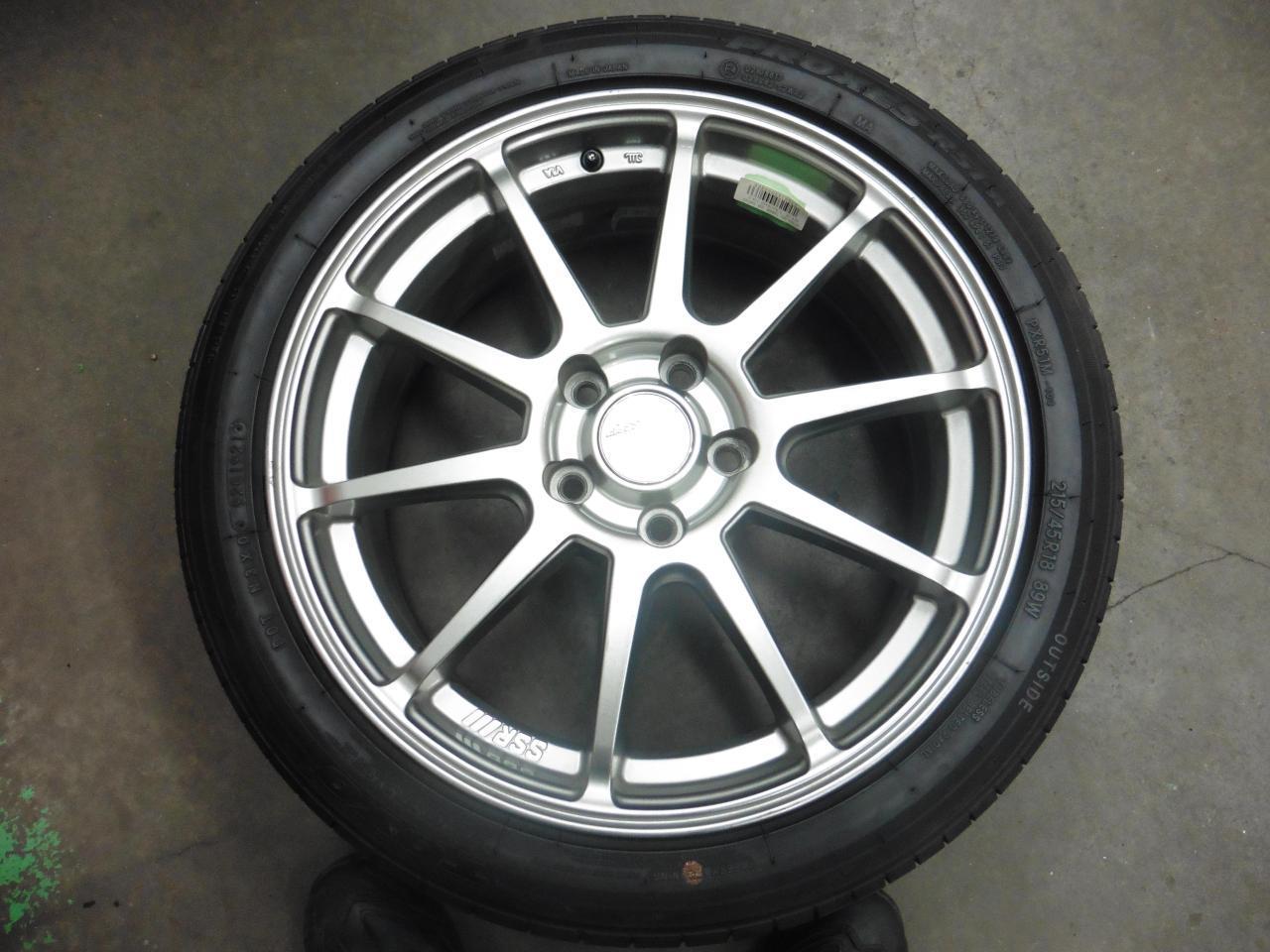 TANABE(タナベ) SSR SERIES(エスエスアール シリーズ) GTV 02 + TOYO(トーヨー) PROXES R51A | カー用品 タイヤホイールセット 18インチタイヤ ...