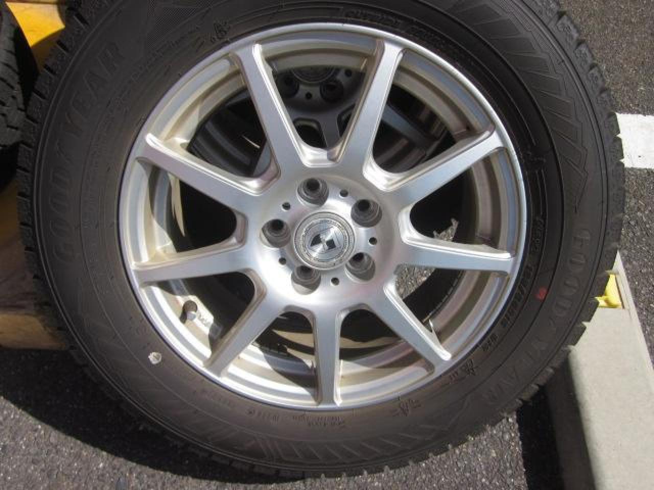 weds(ウェッズ)G-Mach 9本スポークホイール+GOODYEAR ICE NAVI 8 | カー用品 スタッドレスタイヤホイールセット ...