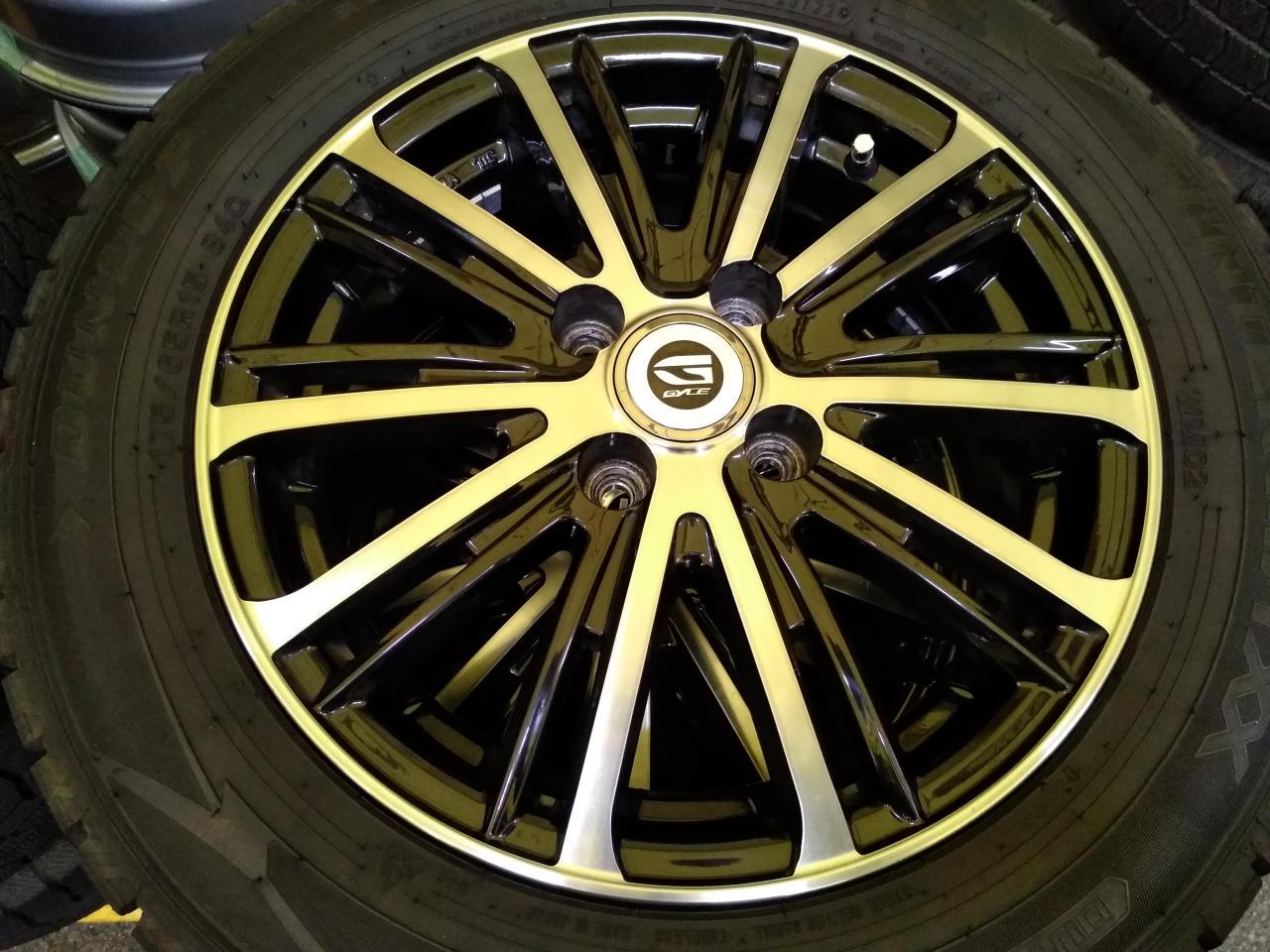 weds(ウェッズ) GYCE スポークホイール + DUNLOP WINTER MAXX | カー用品 スタッドレスタイヤホイールセット ...