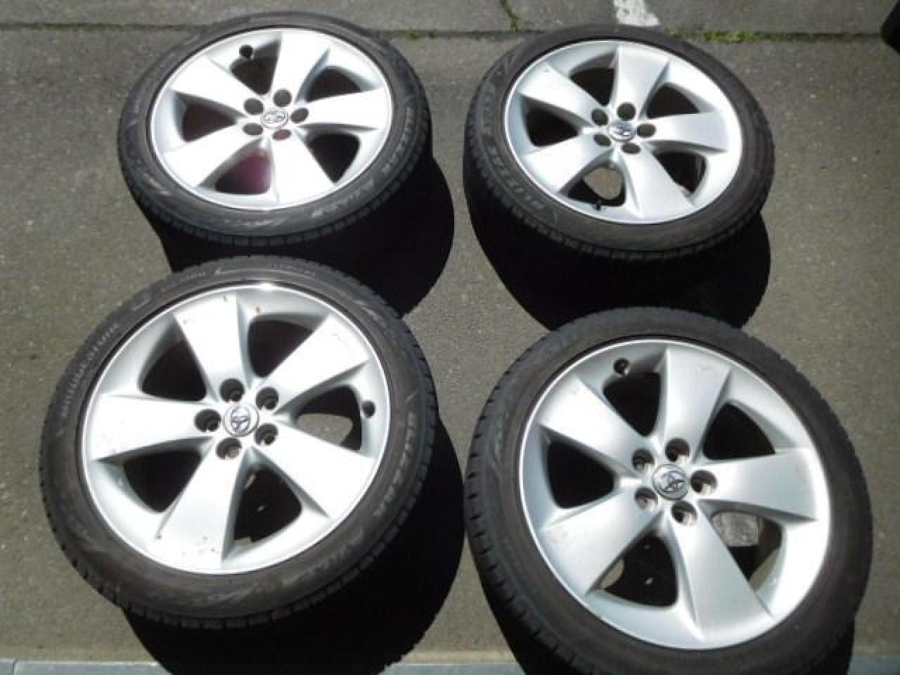 RX2405-754 TOYOTA 30プリウス Sツーリング純正ホイール + BRIDGESTONE BLIZZAK VRX3 4本セット | カー用品 スタッドレスタイヤホイールセット ...