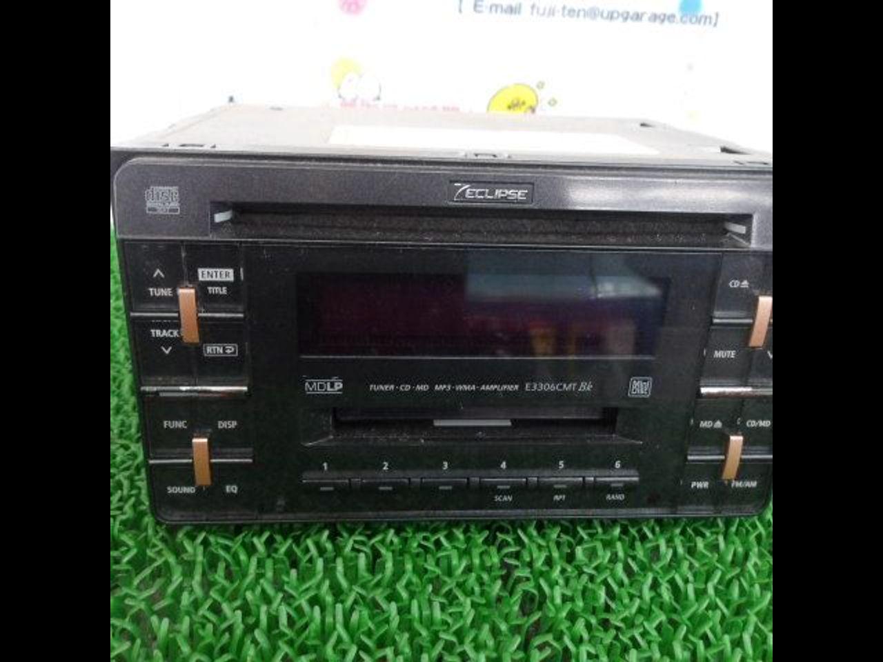 【令和6年8月プライスダウン】ECLIPSE E3306CMT Bk | カー用品 ヘッドユニット MD+CDを通販で購入する | 中古カー＆バイク用品の販売ならアップガレージ