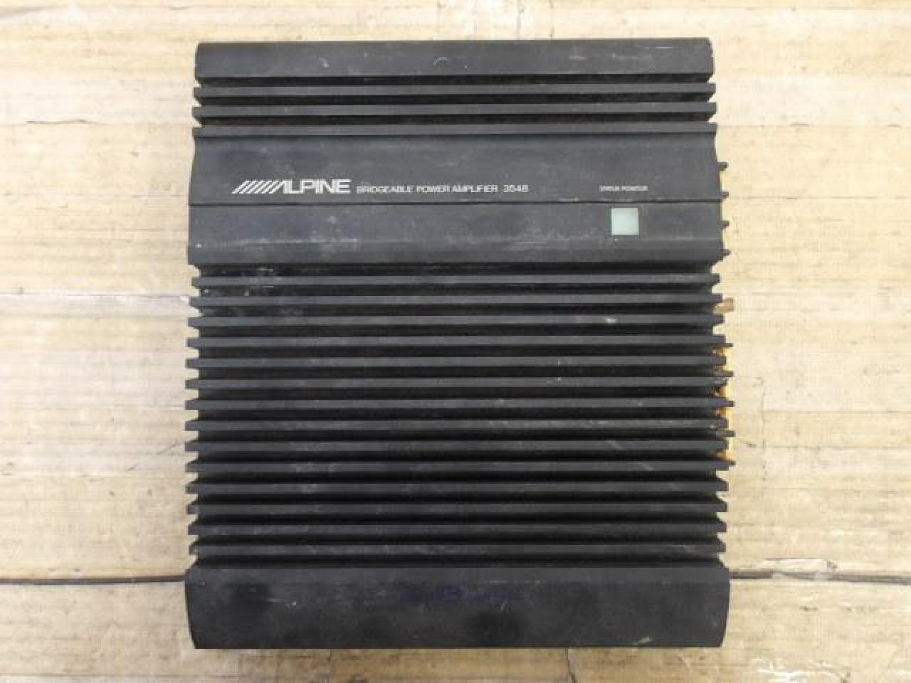 【ALPINE】3548 | 中古品 | アップガレージ 尼崎インター店 | カー用品 アンプを通販で購入する | 中古カー＆バイク用品の販売 ...