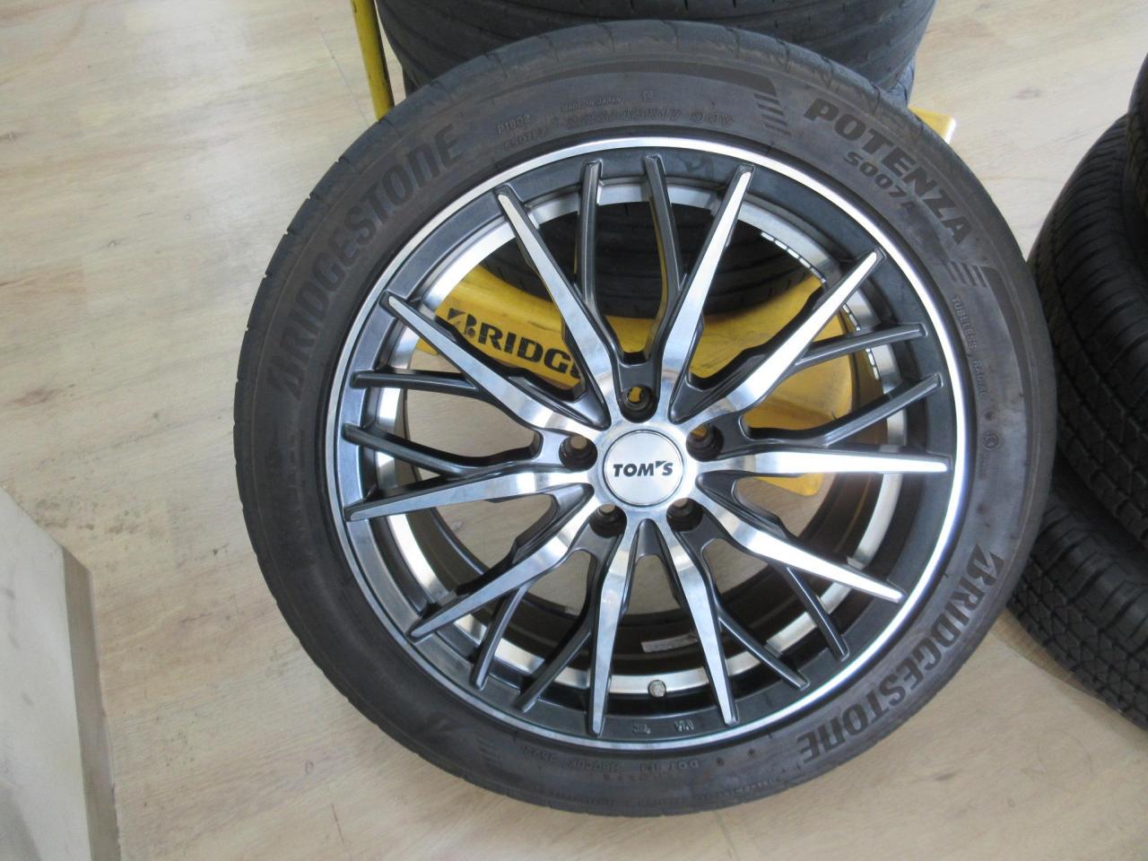 TOM’S(トムス) TH01 + BRIDGESTONE(ブリヂストン) POTENZA S007A | 中古品 | アップガレージ 豊橋店 ...