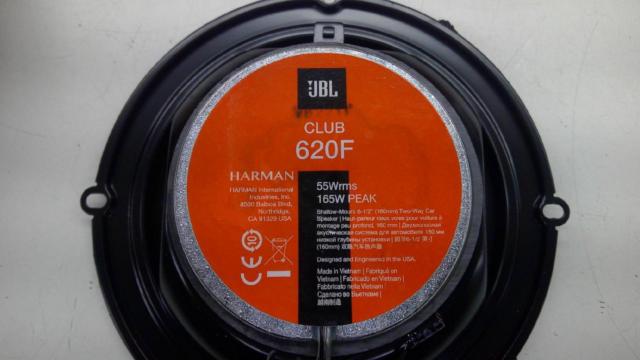 【JBL】CLUB 620F | 中古品 | アップガレージ 広島西条店 | カー用品 スピーカー 埋め込みスピーカーを通販で購入する ...
