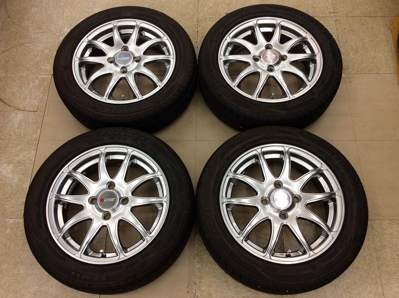 DCENTI STW10 + TRIAMGLE(トライアングル) Protract TE301 165/60R14 エブリィワゴン/スクラム ...