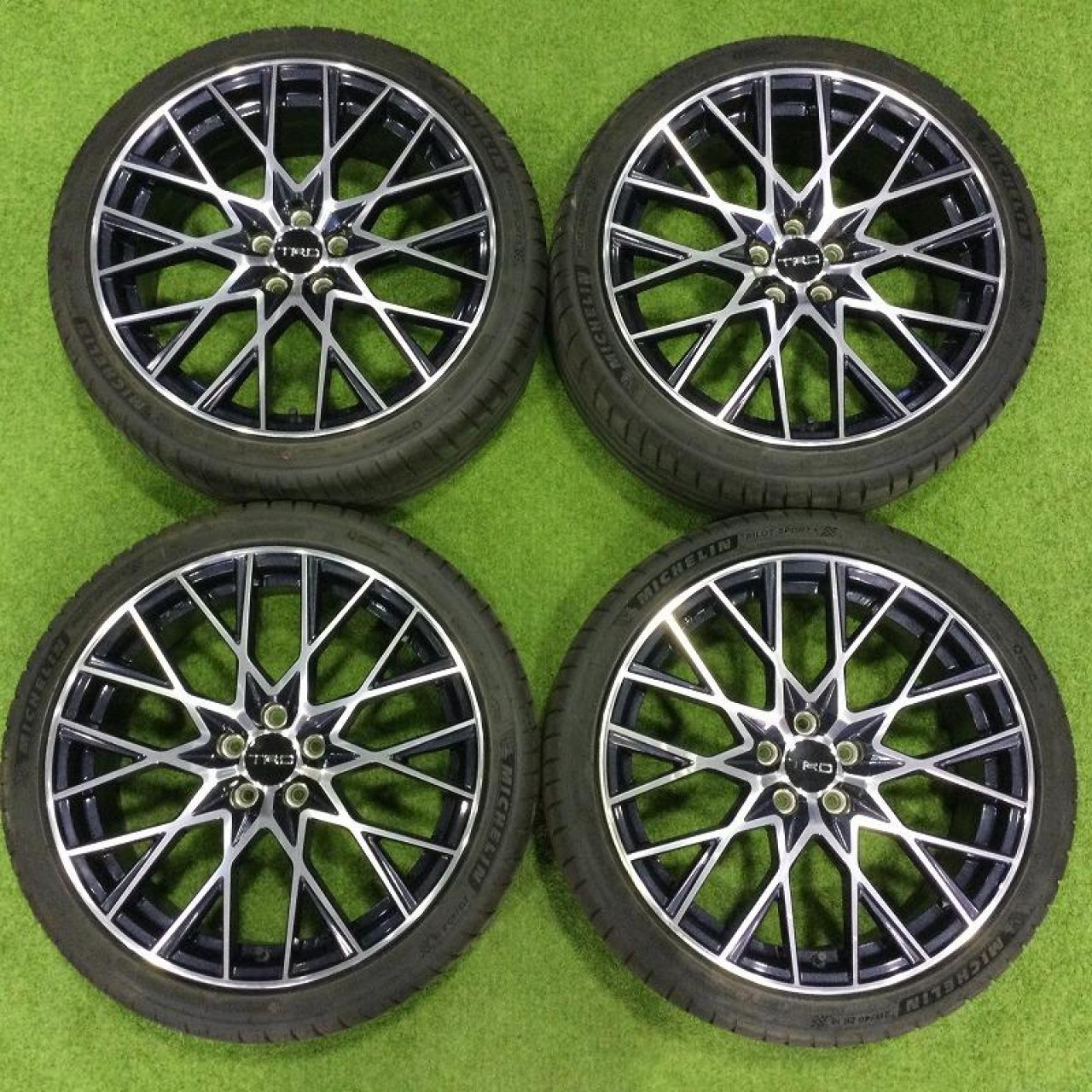トヨタ純正 TRD TF9 + MICHELIN PILOT SPORT4 2022年製x1本2023年製x3本 | カー用品 タイヤホイール ...