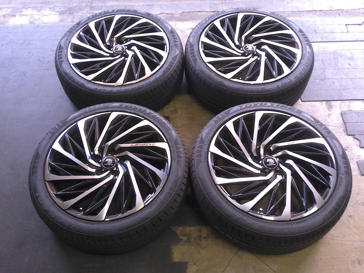 ★値下げしました★BADX 632 LOXARNY TEMPEST TURBINE VX + TOYO PROXES FD1! | カー用品 タイヤホイールセット 19インチタイヤホイール ...