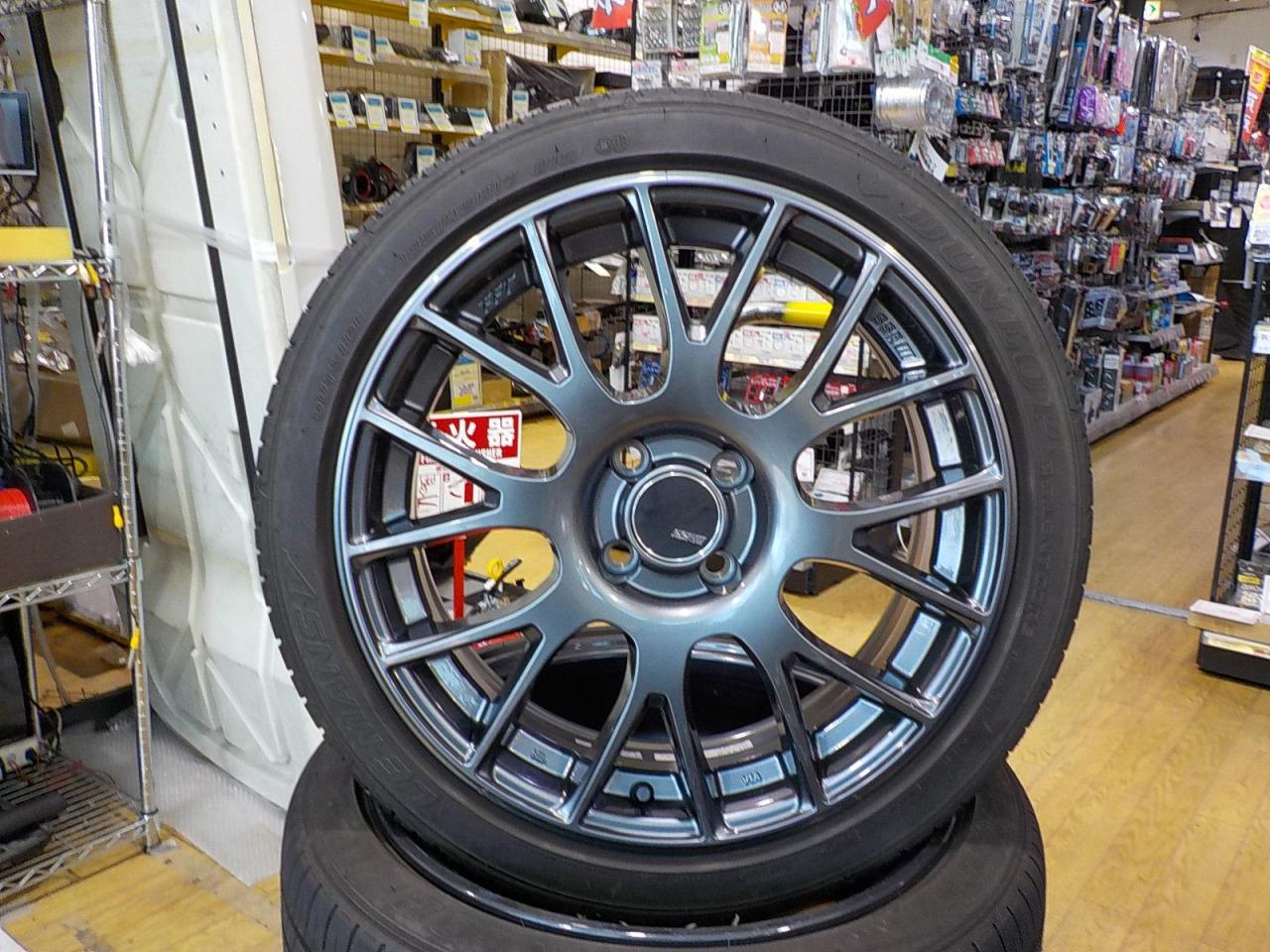 【TANABE(タナベ)】GT(ジーティー) SSR V04+【DUNLOP】LE MANSⅤ | 中古品 | アップガレージ 千葉松戸店 | カー用品 タイヤホイールセット 17インチタイヤ ...