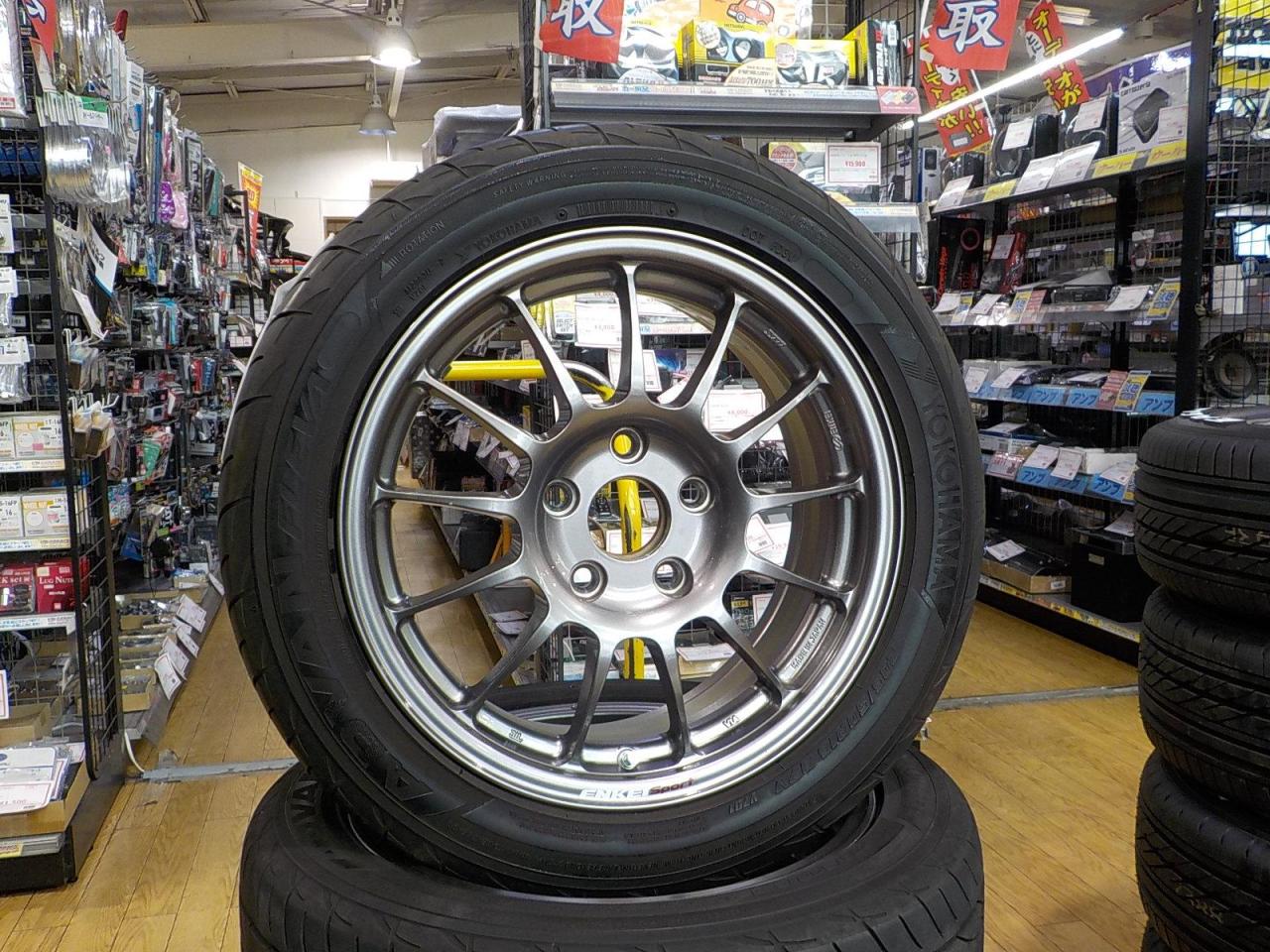 ENKEI Sport RC-T5+YOKOHAMA ADVAN FLEVA | カー用品 タイヤホイールセット 16インチタイヤホイール ...