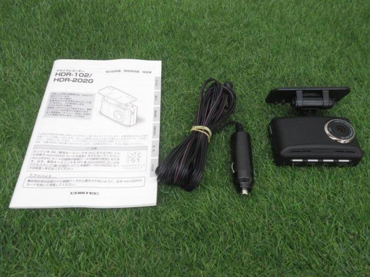 COMTEC HDR-102 | 中古品 | アップガレージ 埼玉本庄店 | カー用品 カーAVアクセサリー ドライブレコーダーを通販で購入する | 中古カー＆バイク用品の販売ならアップガレージ