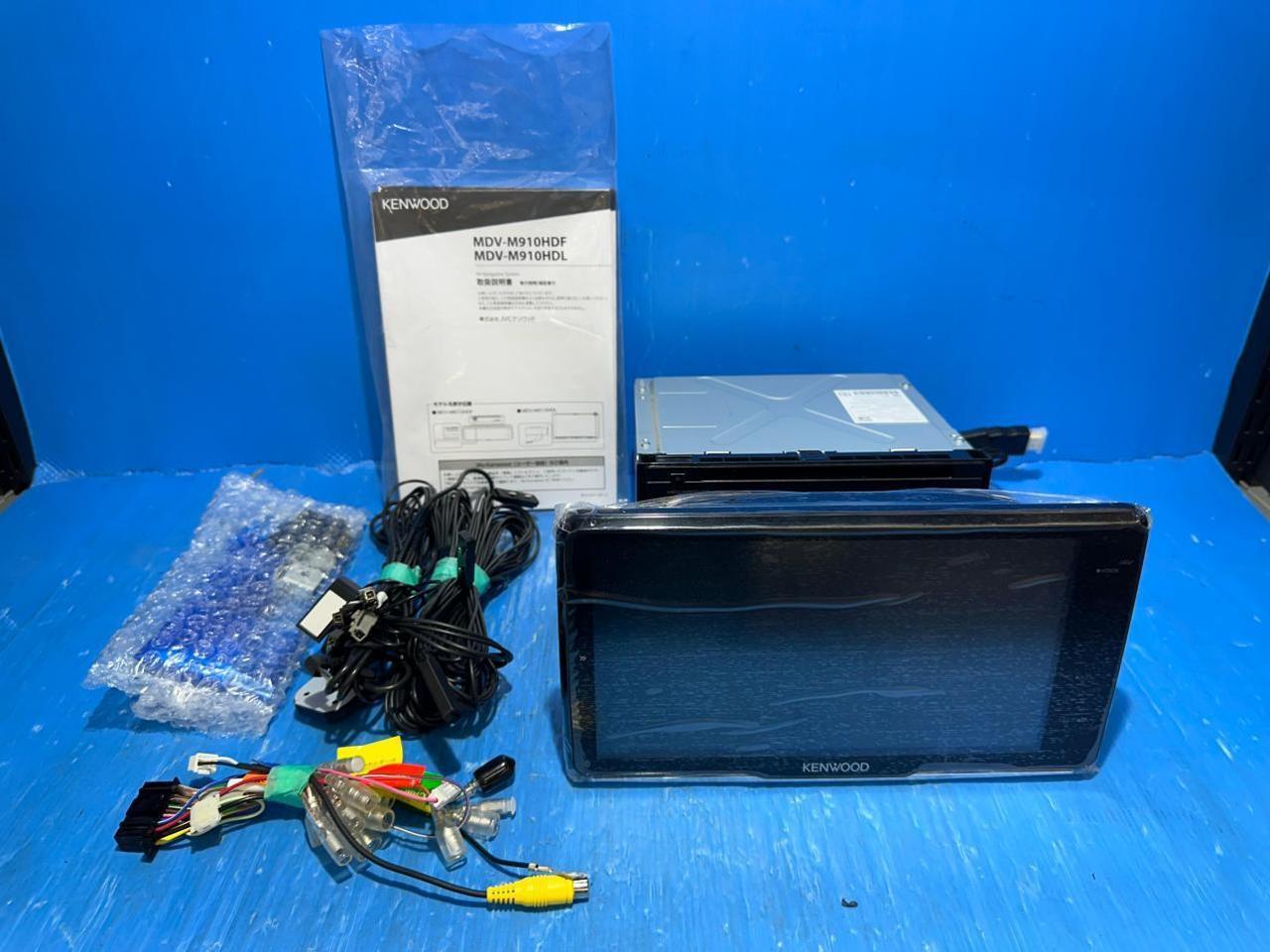 KENWOOD MDV-M910HDF 9インチフローティングモデル ワイヤレスミラーリング対応 ☆ 未使用フィルムアンテナ付 ☆ | カー用品 カーナビ(地デジ） AV一体メモリーナビ ...