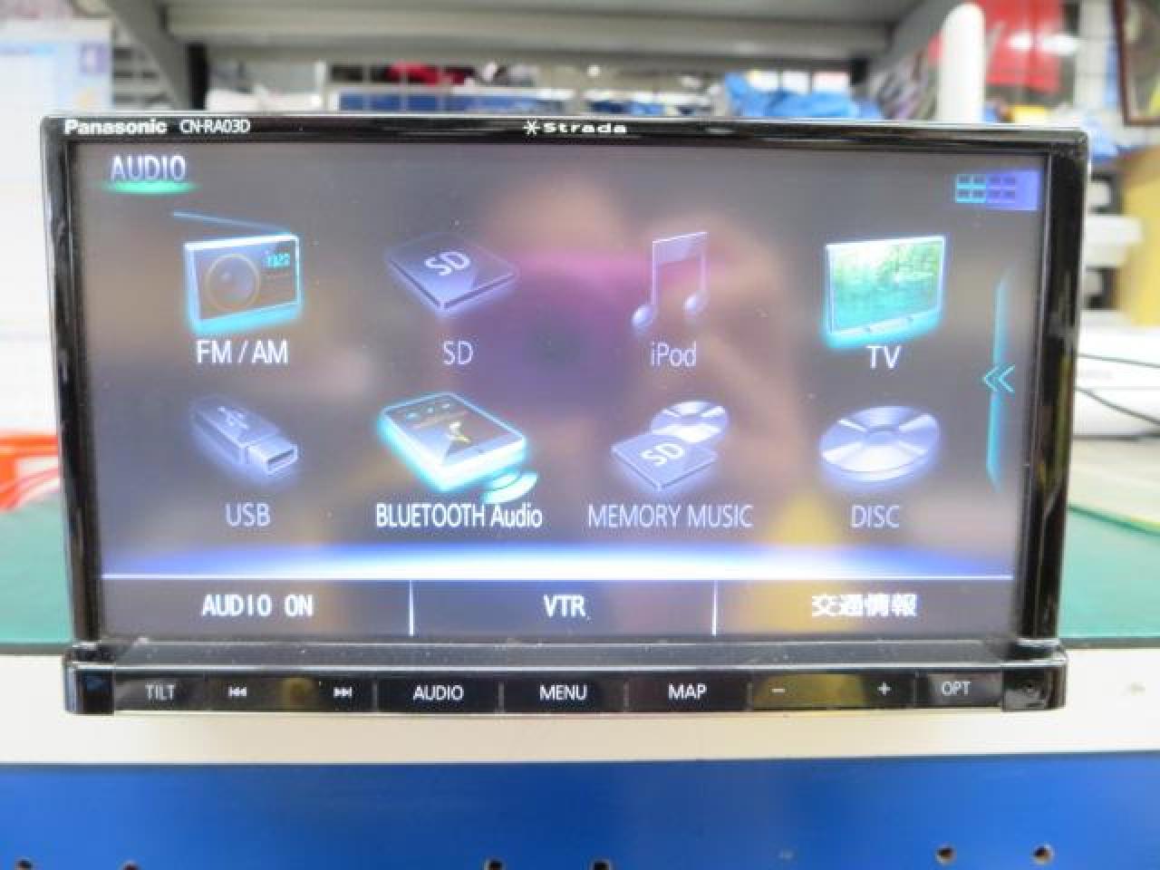 【Panasonic】CN-RA03D フルセグ/DVD/CD/SD/Bluetooth | カー用品 カーナビ(地デジ） AV一体メモリーナビ（地デジ）を通販で購入する | 中古カー＆バイク ...