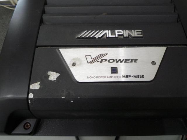 【ALPINE】MRP-M350 | カー用品 スピーカー サブウーハースピーカーを通販で購入する | 中古カー＆バイク用品の販売ならアップガレージ
