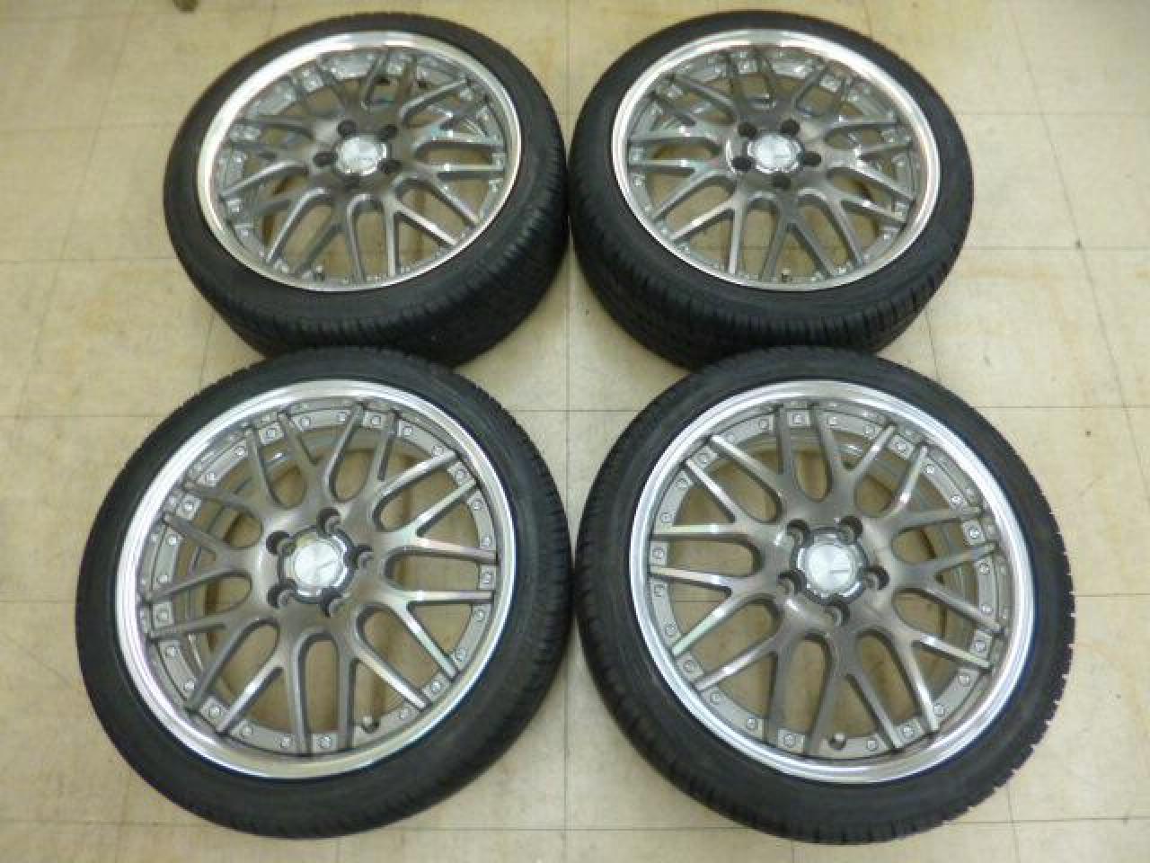 WORK(ワーク) LANVEC(ランベック) Lanvec LM1 + ATR PLATINUM | カー用品 タイヤホイールセット 18 ...