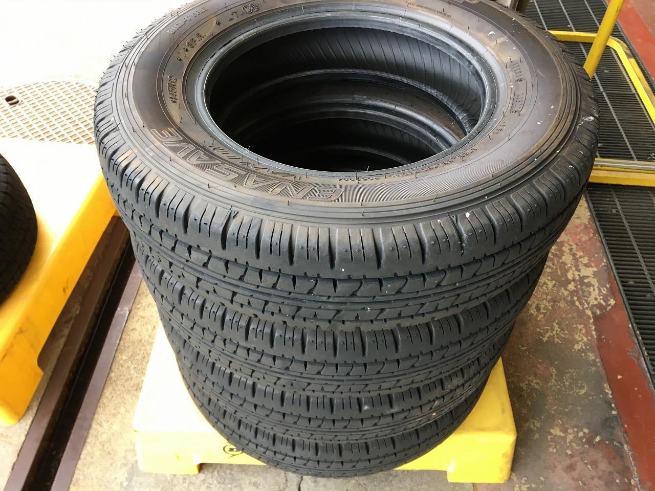DUNLOP ENASAVE VAN01 145R12 8PR 4本 タイヤのみ | カー用品 タイヤ 12インチタイヤを通販で購入する | 中古カー＆バイク用品の販売ならアップガレージ