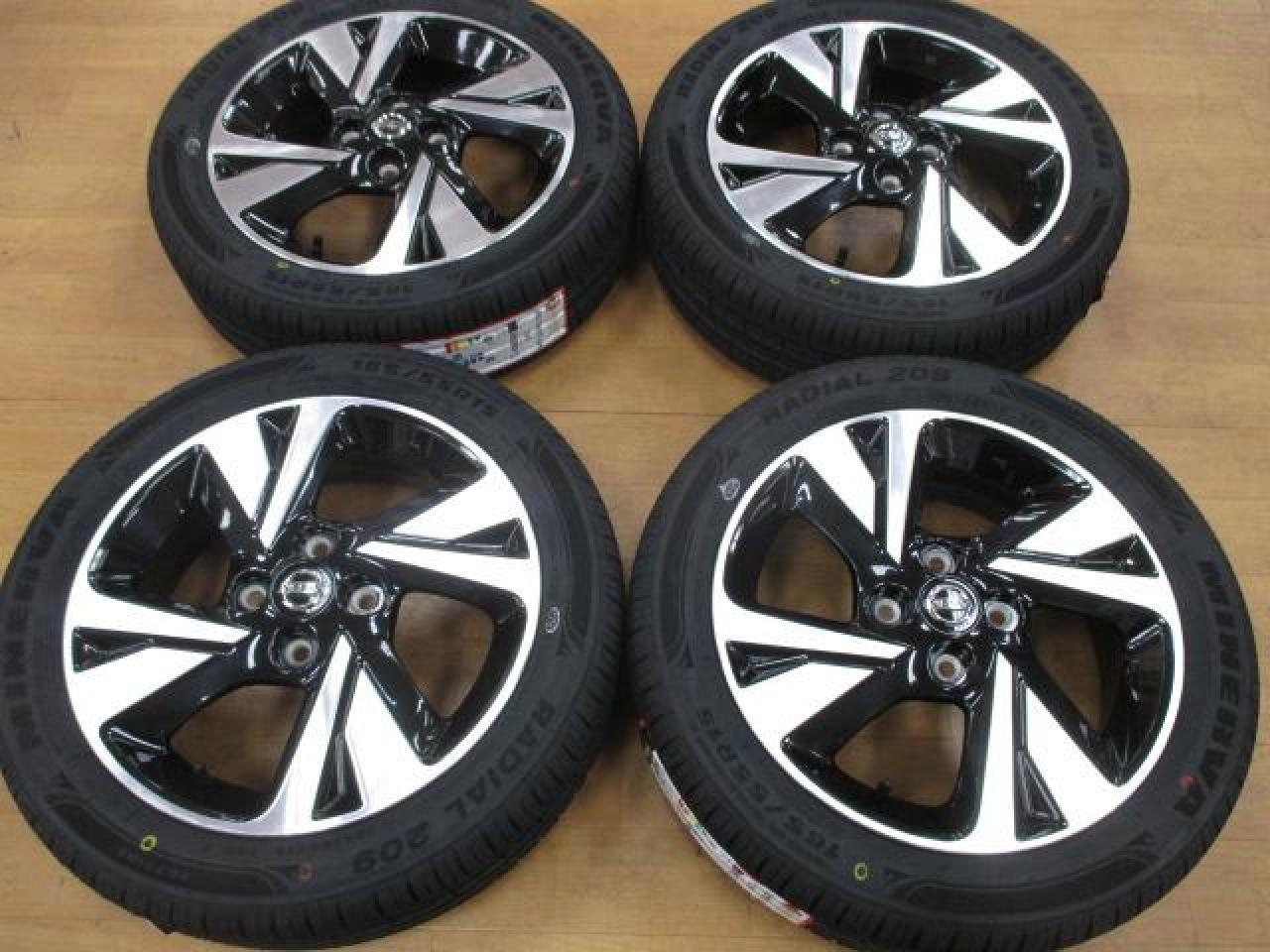 日産純正(NISSAN) デイズ ハイウェイスター/B45W Gターボ 純正ホイール + MINERVA 209(2024年製造) | カー用品 タイヤホイールセット 15インチタイヤホイール ...