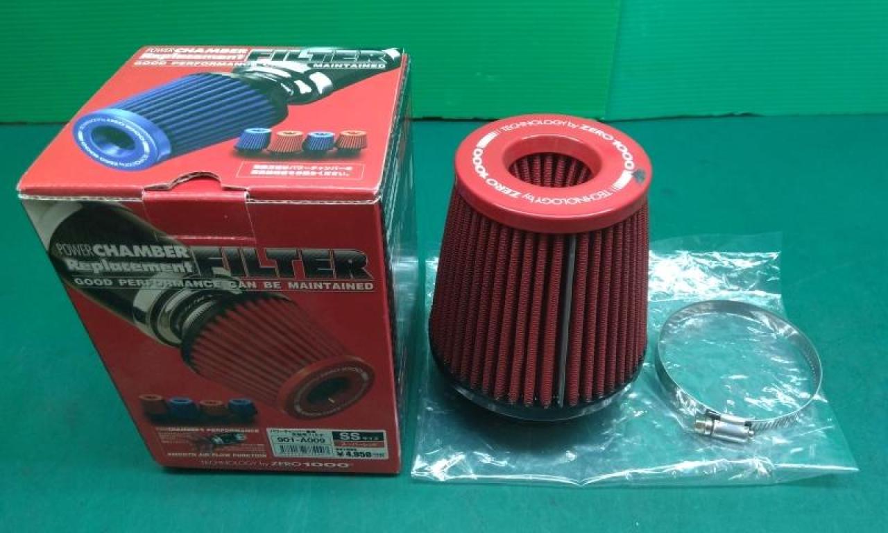 【TOP FUEL】ZERO-1000 ( ゼロセン ) エアフィルター 【 パワチャンバー TYPE-2用交換フィルター 】 SSサイズ ...
