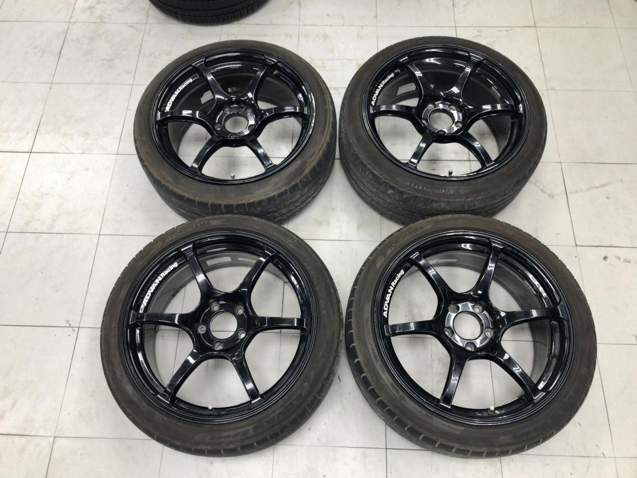 YOKOHAMA ADVAN Racing RG3 + YOKOHAMA ADVAN SPORT V105 | カー用品 タイヤホイールセット ...