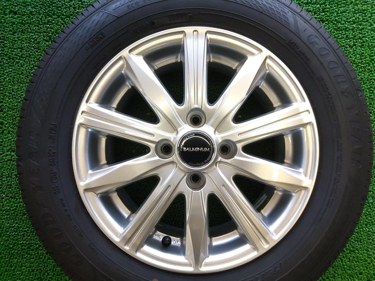 BRIDGESTONE(ブリヂストン) BALMINUM KR10 + GOODYEAR Efficient Grip EG02 ...