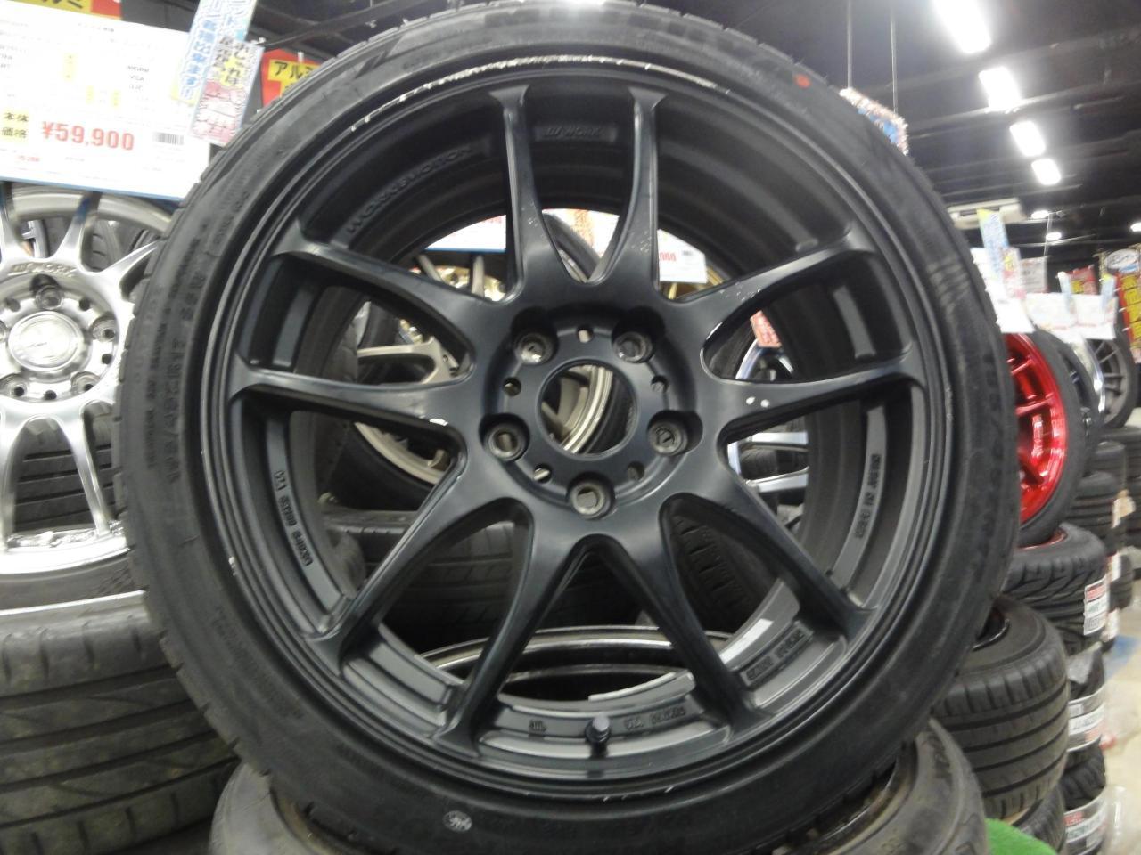 【新品タイヤ付き!!】WORK(ワーク) EMOTION(エモーション) CR kiwami + 【タイヤ】MINERVA F205 | カー ...