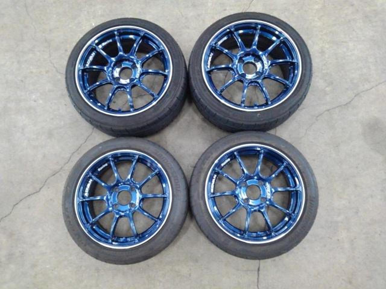 YOKOHAMA ADVAN Racing RZ2 + BRIDGESTONE POTENZA Adrenarin RE004 ...