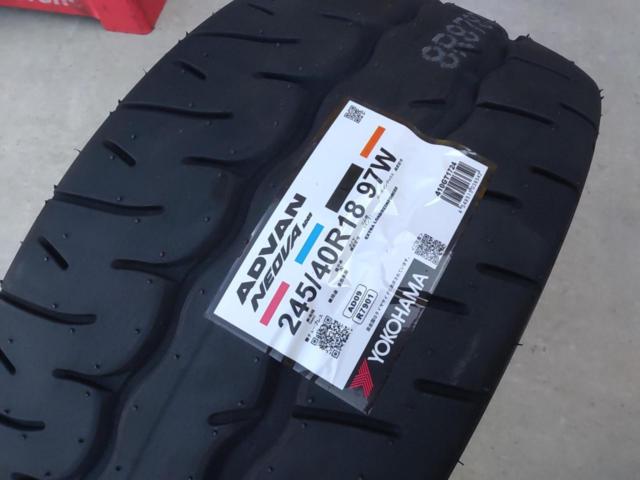 ENKEI Racing RPF1 + YOKOHAMA ADVAN NEOVA AD09 ☆シビック TYPE R(FK8)サイズ☆ ...