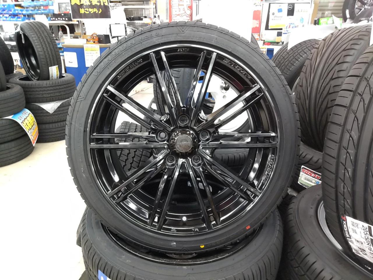 weds WedsSport SPORT SA-54R + WINRUN R330 ☆新品タイヤ☆ | カー用品 タイヤホイールセット 17インチタイヤホイールセットを通販で購入する | 中古 ...