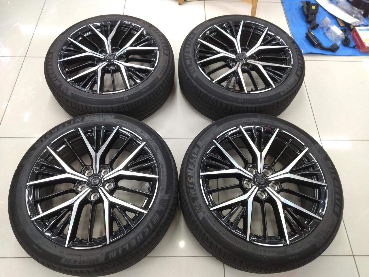 ★珍品★TRD GR20インチ鋳造アルミホイール + MICHELIN Primacy 4★40系アルファード・ヴェルファイア★ | カー用品 タイヤホイールセット 20インチタイヤホイール ...
