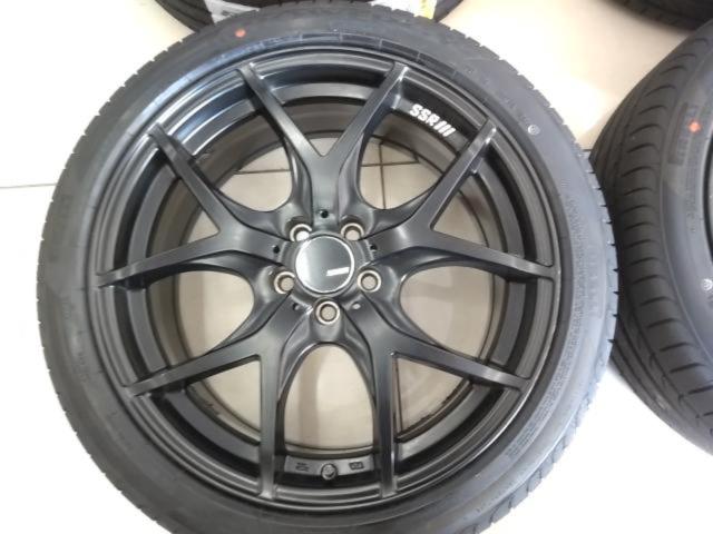 TANABE(タナベ) SSR SERIES(エスエスアール シリーズ) GTV03 + PIRELLI(ピレリ) POWERGY | カー用品 タイヤホイールセット 18インチタイヤホイール ...