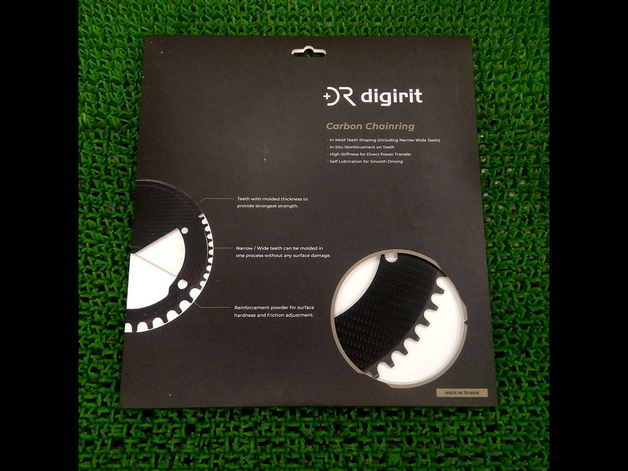 Digirit Carbon Chainring TRACK用 3Kカーボン柄 55T 6F230795 | チェーンリングを通販で購入する ...