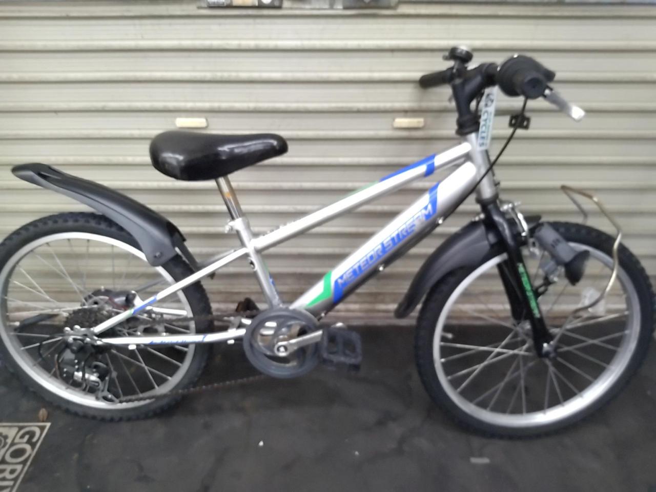 【わけあり現状販売】エンドウ商事 METEOR STREAM 20インチ外装6段変速ジュニアサイクル ※状態良くない為現状販売(※未整備 ...