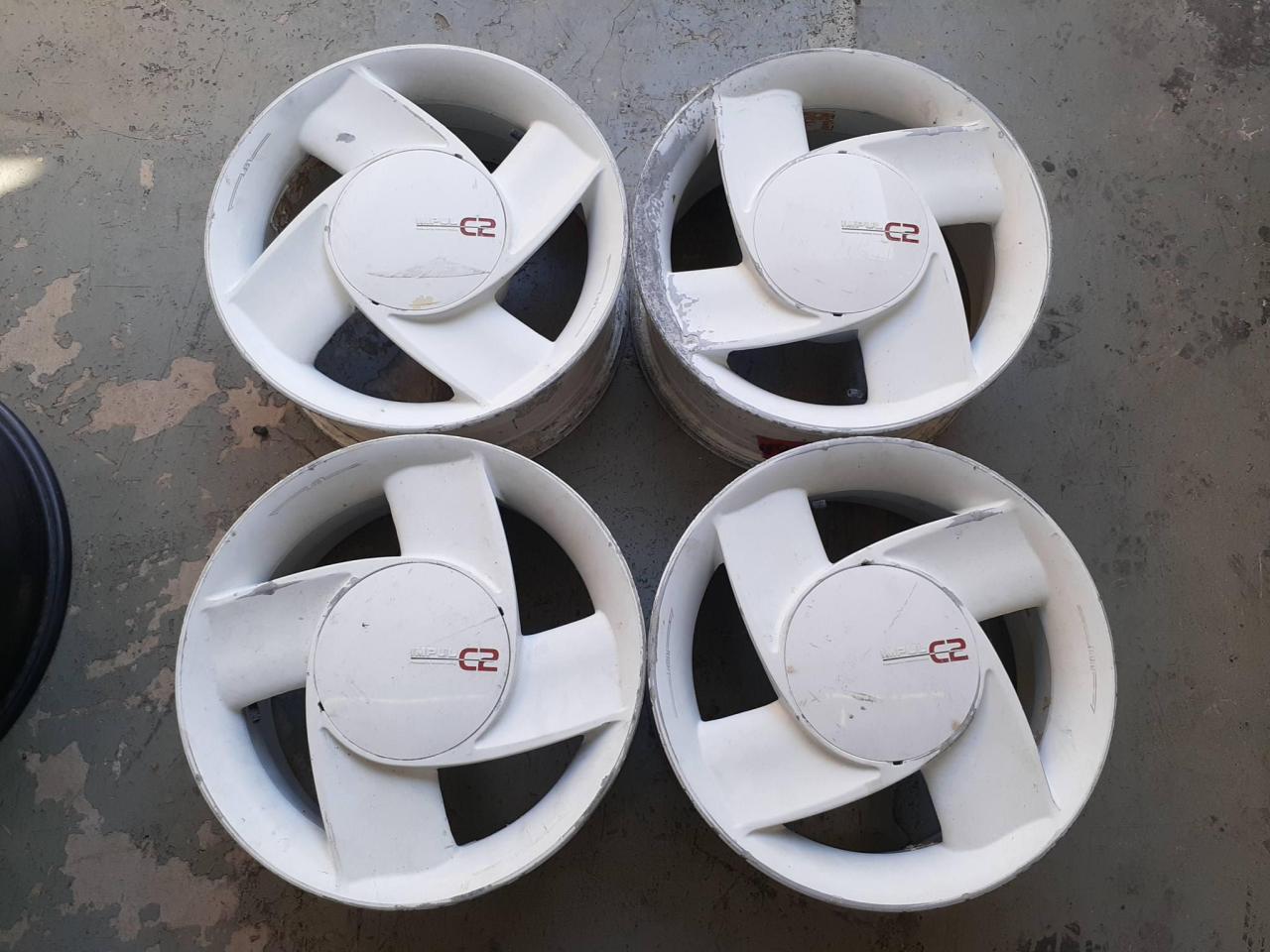 ★絶版・希少・当時物・旧車・左右非対称★HOSHINO RACING(ホシノレーシング) IMPUL C2 4本フィンホイール | カー用品 ...