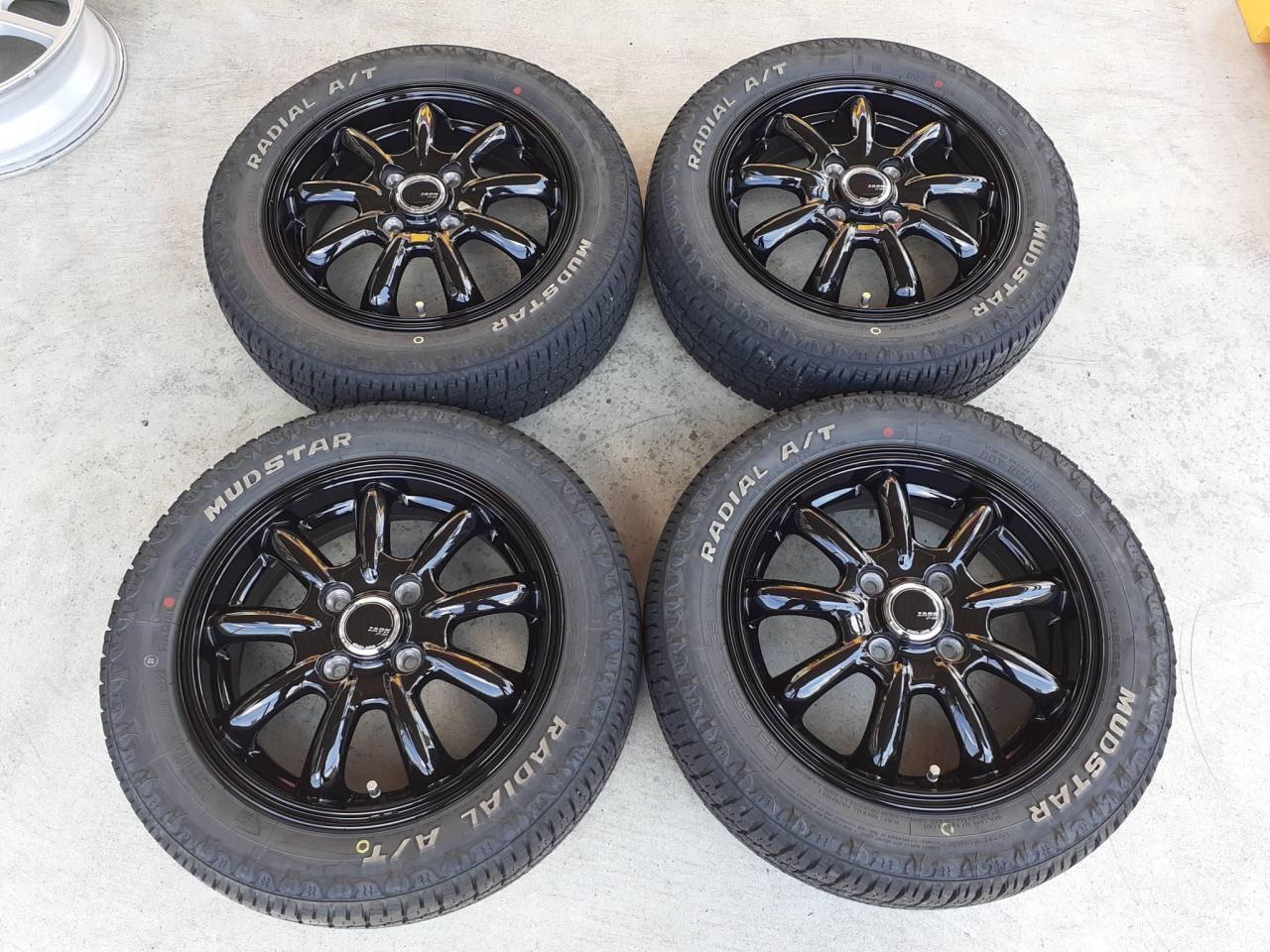 MONZA JAPAN JP STYLE JP-209+MADSTAR RADIAL A/T | カー用品 タイヤホイールセット 14インチ ...