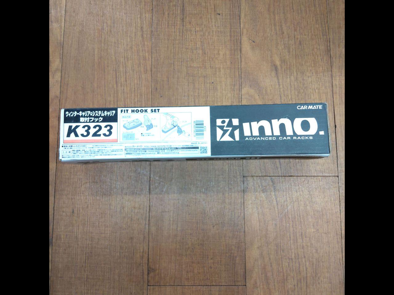 INNO 車種別取付フック K323 | カー用品 キャリアを通販で購入する | 中古カー＆バイク用品の販売ならアップガレージ