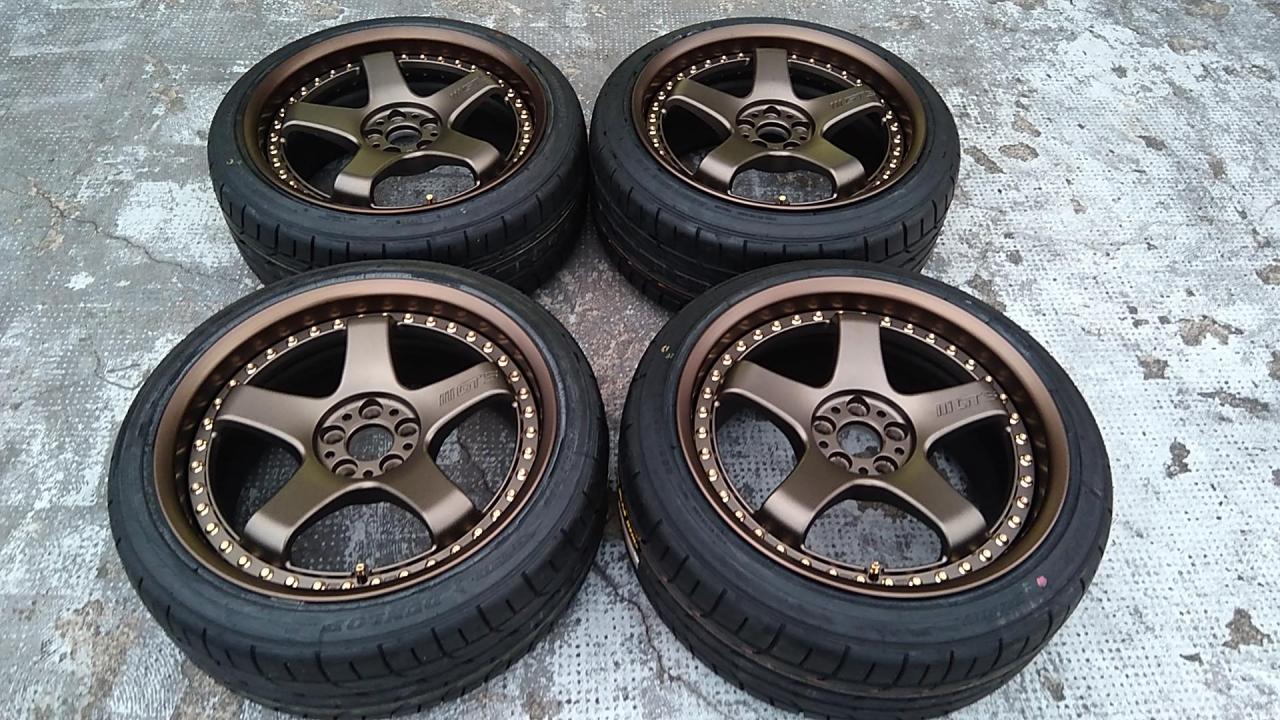 ☆値下げしました☆WORK×JDM Concept GT5 3P + DUNLOP DIREZZA DZ102 ☆希少な未使用品が入荷☆ ...