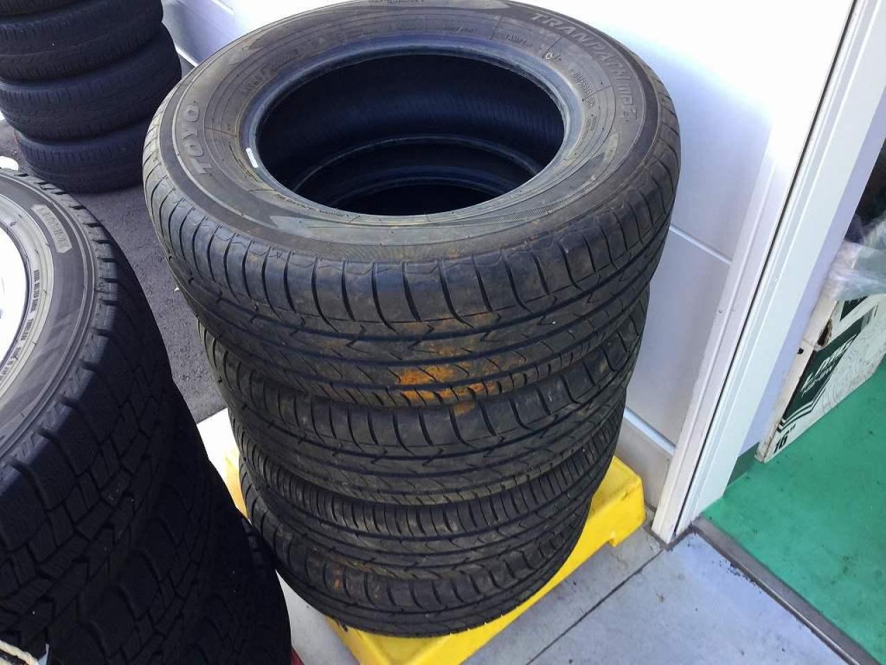 TOYO TRANPATH mpZ 215/65R15 2021年製 4本 | カー用品 タイヤ 15インチタイヤを通販で購入する | 中古カー＆バイク用品の販売ならアップガレージ