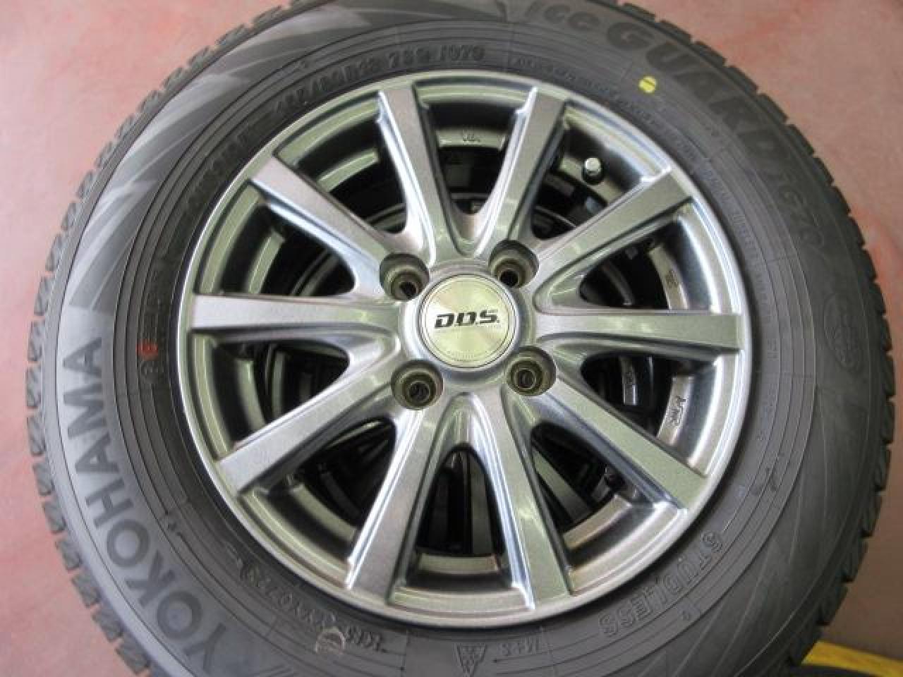 BADX D.O.S. SE-10R + YOKOHAMA ice GUARD iG70 (X06164) | カー用品 スタッドレスタイヤホイールセット 13インチスタッドレスタイヤホイール ...