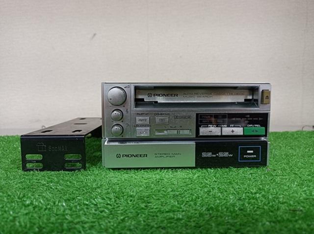 ☆当時物☆ PIONEER KP-E05+GM-E04 ロンサムカーボーイ | カー用品 ヘッドユニット カセットチューナーを通販で購入する | 中古カー＆バイク用品の販売ならアップガレージ