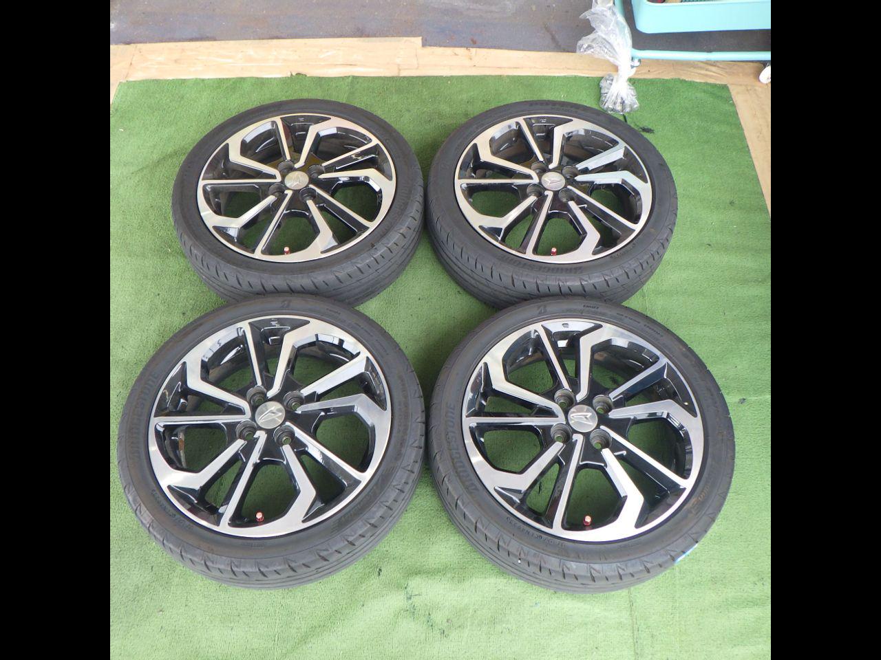ダイハツ純正(DAIHATSU)LA400KコペンX-PLAY(X-プレイ)ホイール+BRIDGESTONE(ブリヂストン)POTENZA RE004 | カー用品 タイヤホイールセット 16 ...