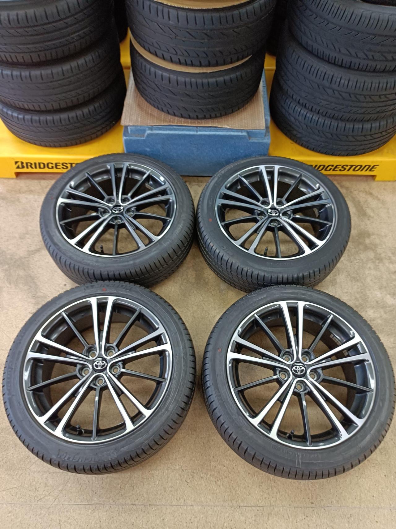 TOYOTA 86 前期 純正+MICHELIN PRIMACY HP 87W | カー用品 タイヤホイールセット 17インチタイヤホイール ...