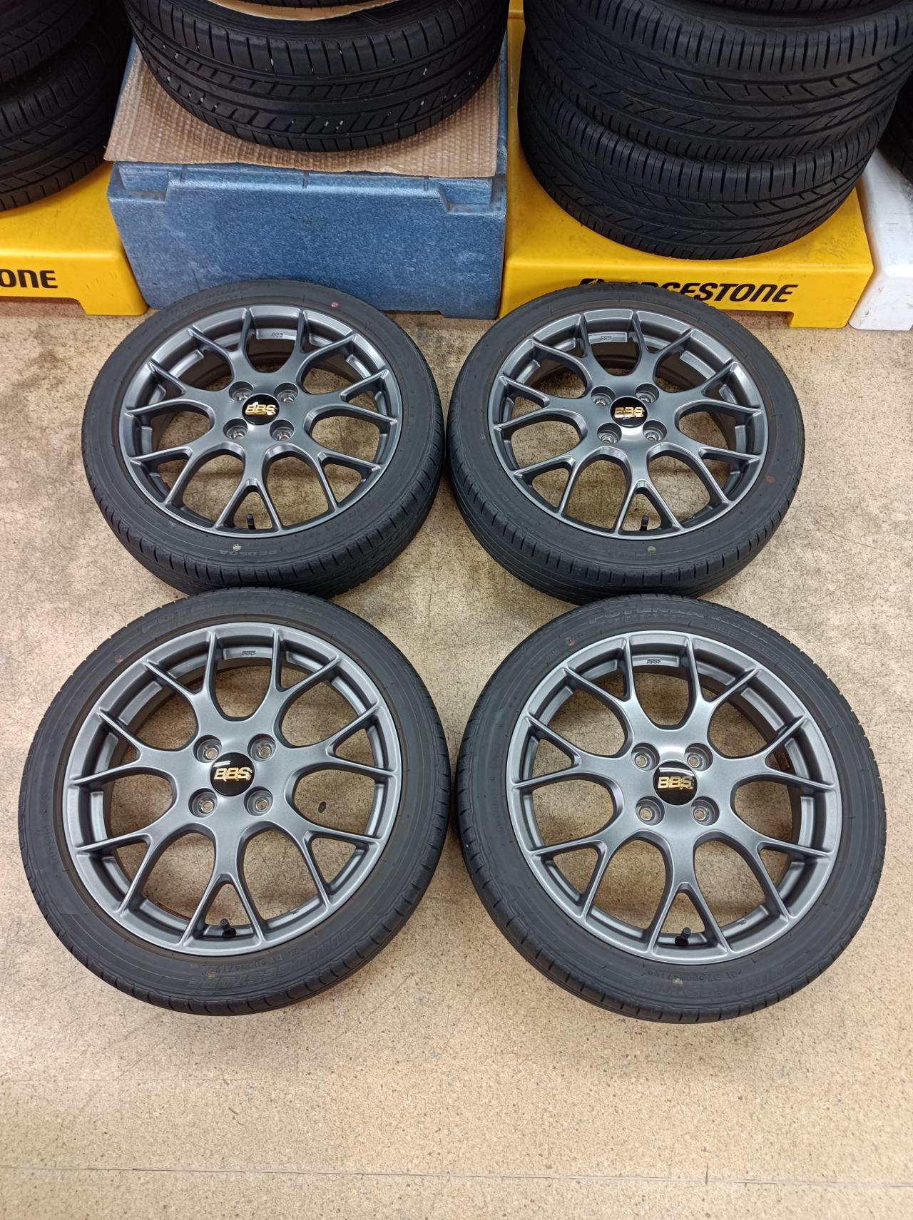 BBS DH001L ※LA400系 GRコペン 純正 + BRIDGESTONE POTENZA RE050A 75V | カー用品 タイヤホイールセット 16インチタイヤホイールセットの ...