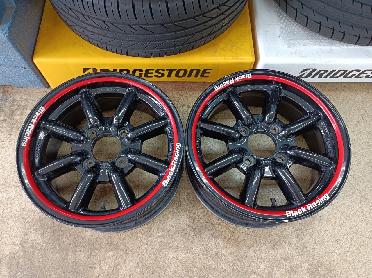 ARROW ENTERPRISE BLACK RACING BR-8スポーク 【2本】 | カー用品 アルミホイール 14インチホイールを通販 ...