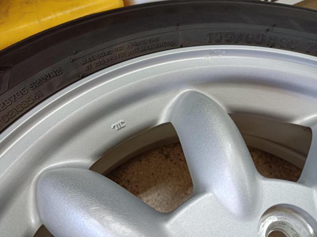 DAIHATSU純正 MINILITE + YOKOHAMA/出光 ZERIOUS 75H | カー用品 タイヤホイールセット 14インチ ...