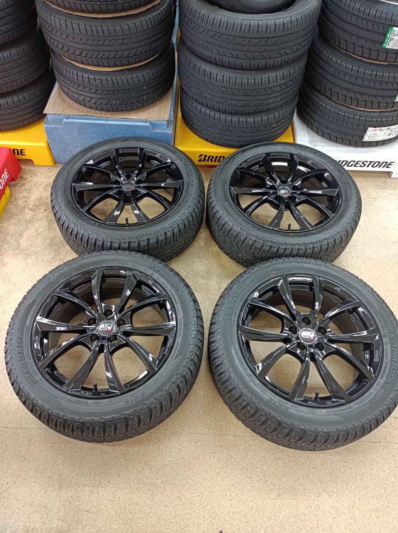 OZ MSW 27 + YOKOHAMA GEOLANDAR A/T G015 98H | カー用品 タイヤホイールセット 18インチタイヤ ...