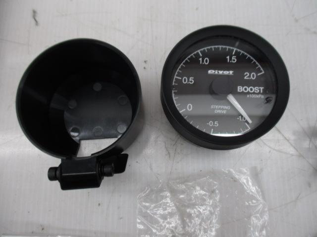Pivot GT GAUGE-60 STEPPING DRIVE ブーストメーター(OBDⅡタイプ) 60Φ | 中古品 | アップガレージ ...