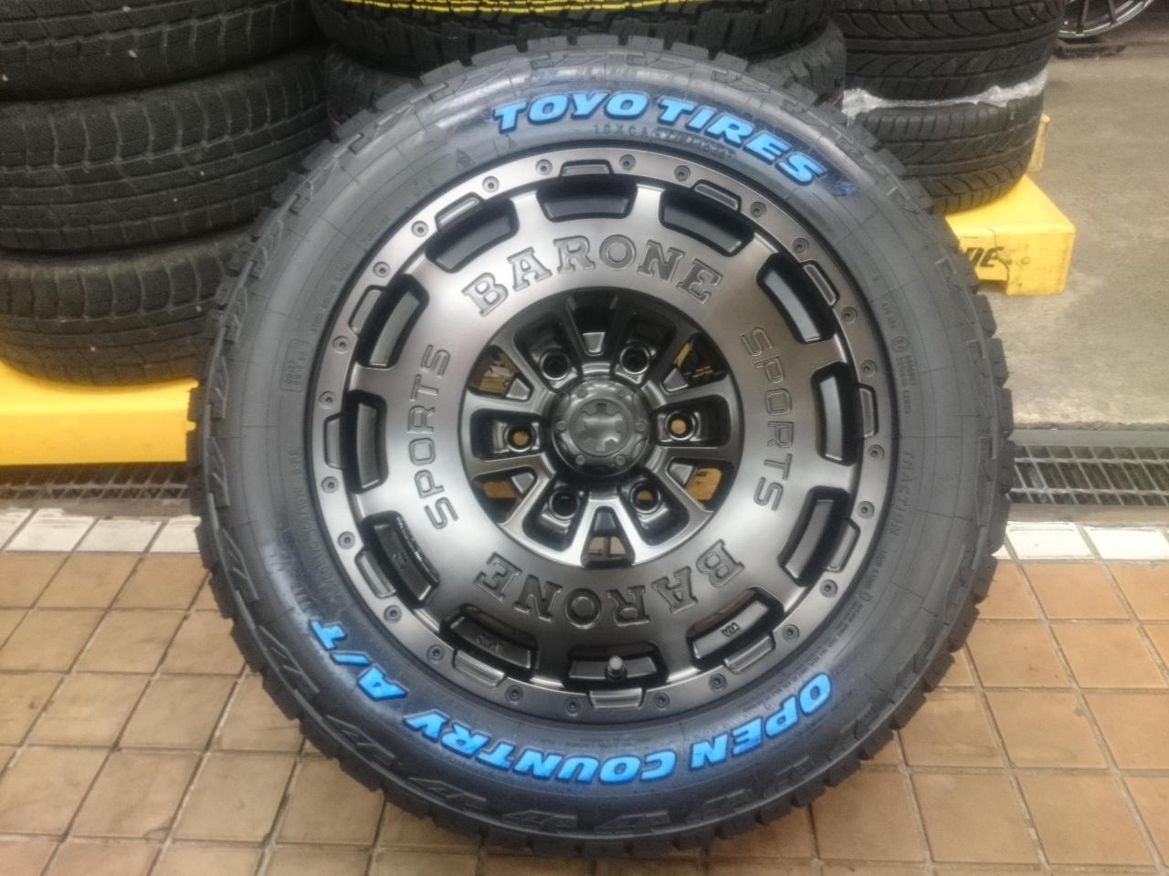 FABULOUS(ファブレス) BARONE(ヴァローネ) AP-12(1P) + TOYO(トーヨー) OPEN COUNTRY A/TⅢ | 新古品 | アップガレージ 小牧南インター店 ...