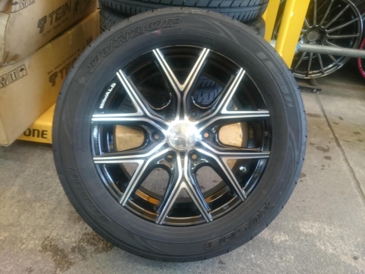 WALD(ヴァルド)ILLIMA(イリマ) I11-C+DUNLOP RV503 | カー用品 タイヤホイールセット 17インチタイヤホイールセットを通販で購入する | 中古カー＆バイク用品の ...